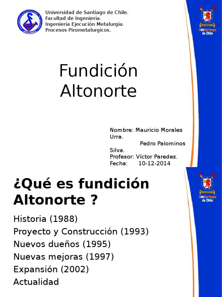 Fundicion Altonorte | PDF