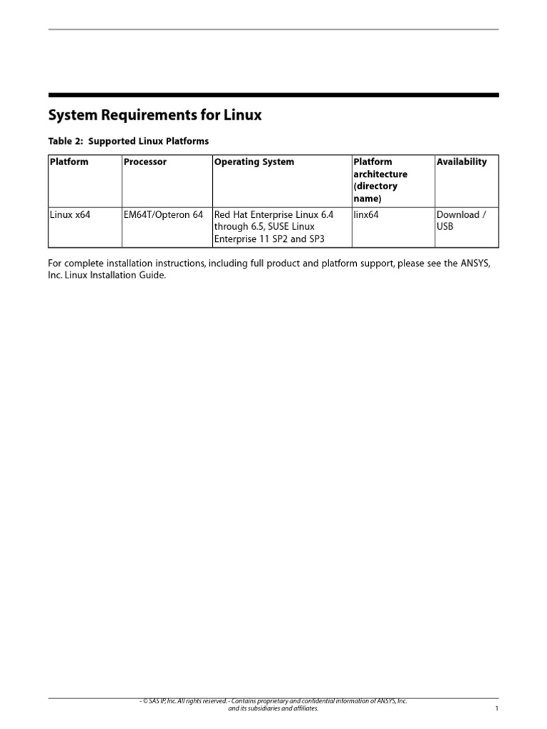 Sysreq Linx | PDF