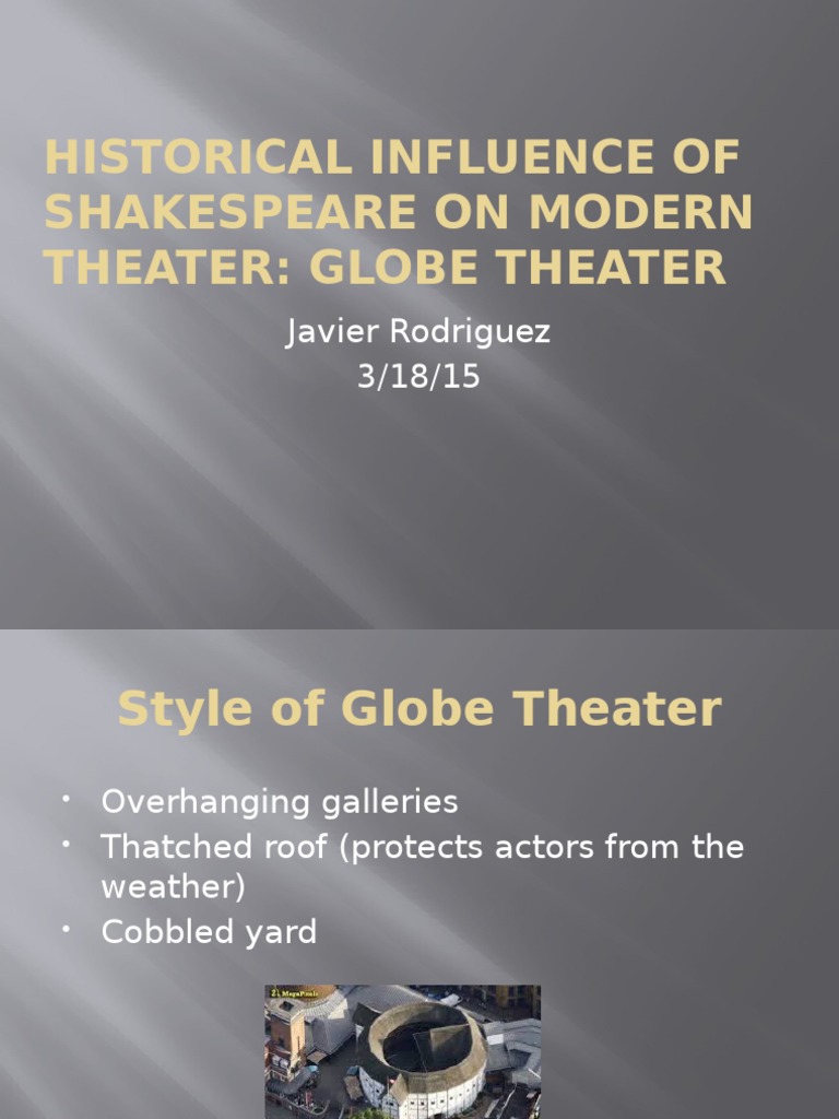 Historical Influence of Shakespeare On Modern Theater | PDF