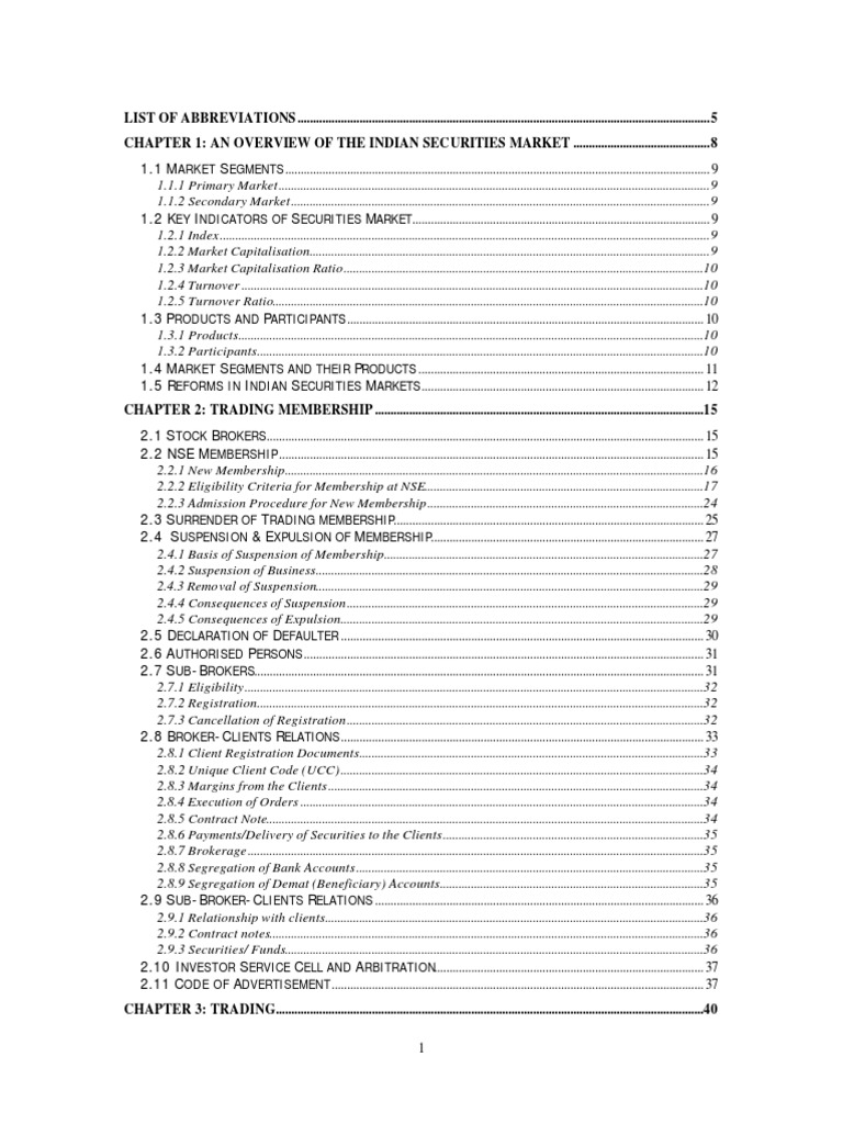 Equity Dealer Study Book PDF | PDF | Financial Markets | Securities ...
