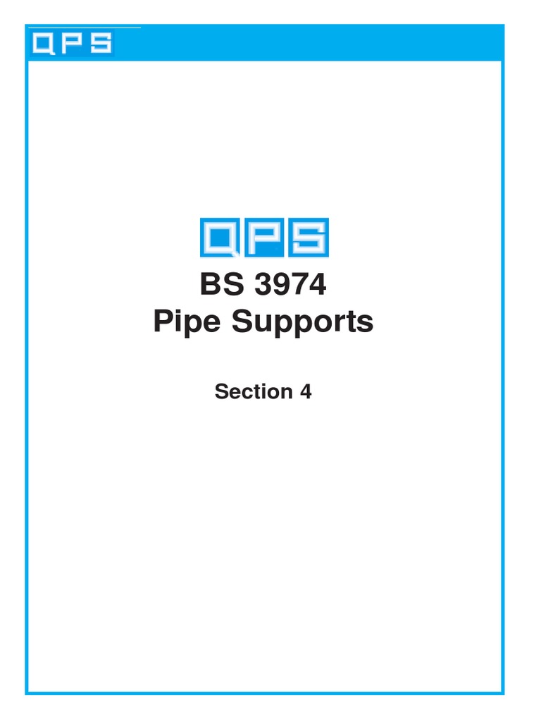 Section 4 - BS3974 | PDF | Pipe (Fluid Conveyance) | Screw