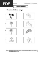 Lembaran Kerja Bunga Raya | PDF