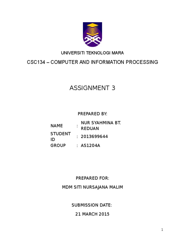 Assignment 3 | PDF | Computer Virus | Malware
