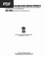 2023 Updated COTPA ACT 2003 | PDF | Tobacco Smoking | Addiction