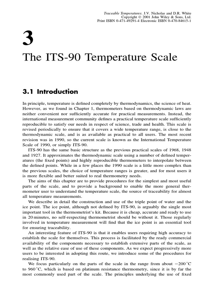 Its 90 | PDF | Temperature | Thermometer