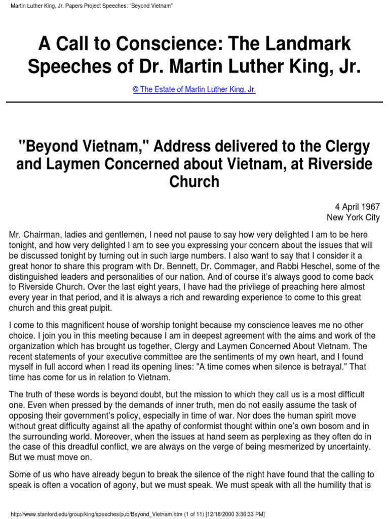 A Call To Conscience: The Landmark Speeches of Dr. Martin Luther King ...