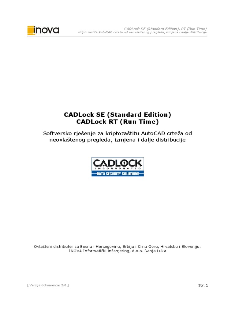 Cadlock PDF | PDF