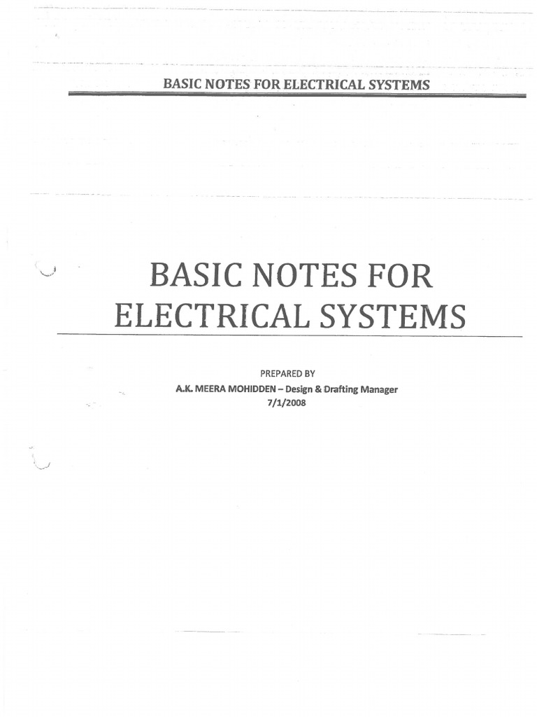 MEP Drafting Standards | PDF