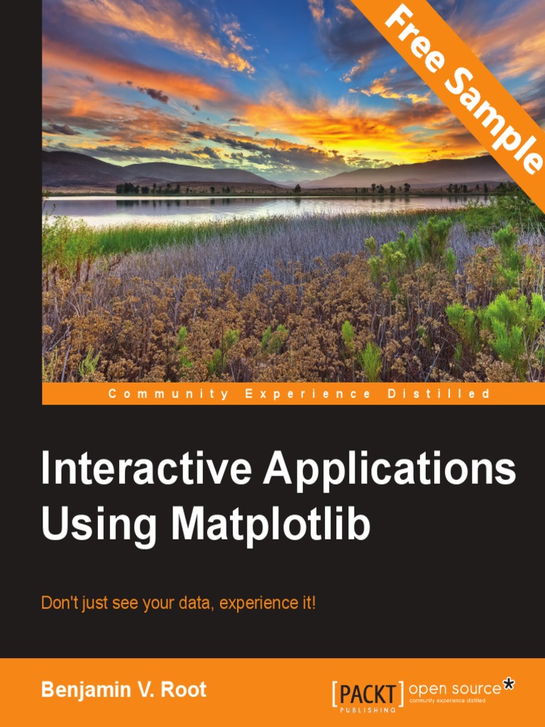 Interactive Applications Using Matplotlib - Sample Chapter | PDF | Graphical User Interfaces ...
