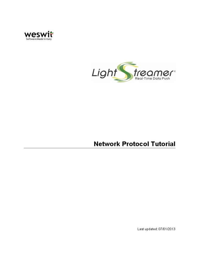 Network Protocol Tutorial | PDF | Hypertext Transfer Protocol | Load Balancing (Computing)