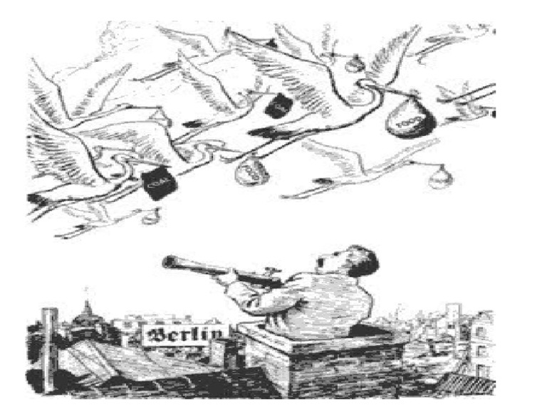 Berlin Blockade Cartoon | PDF