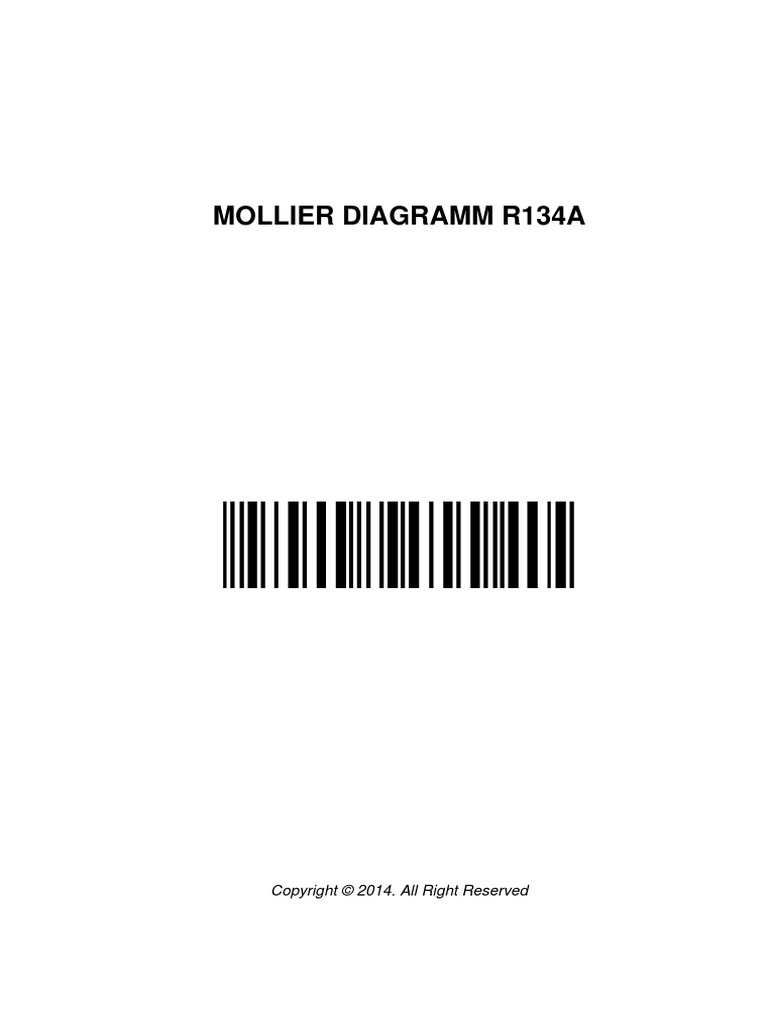 Mollier Diagramm R134a PDF | PDF
