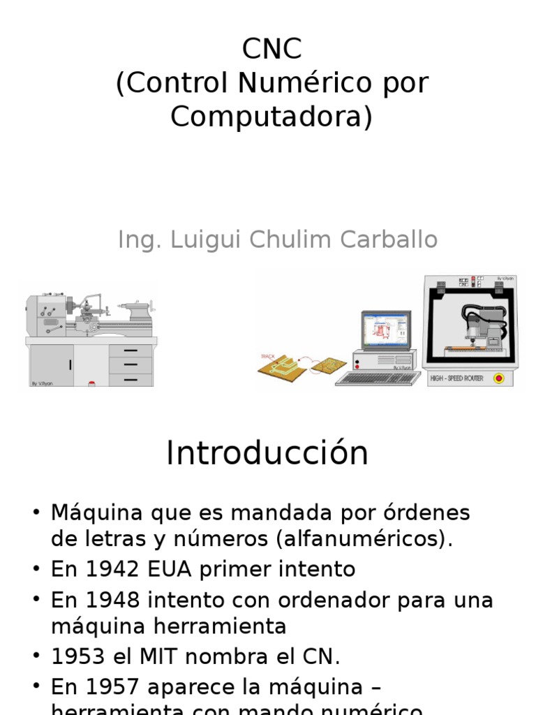 Unidad 3 CNC | PDF | Control numerico | Mecanizado