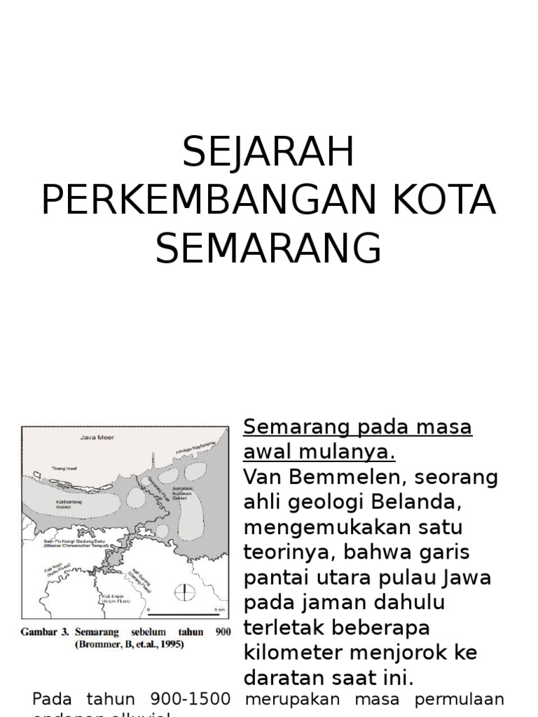 Sejarah Perkembangan Kota Semarang Pdf