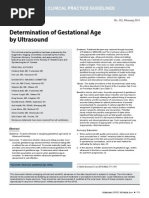 ACOG Guidelines for Due Date Estimation | PDF | Pregnancy | Obstetrics