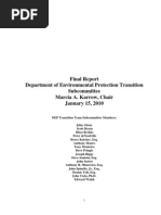 NJDEP Organizational Chart Overview | PDF