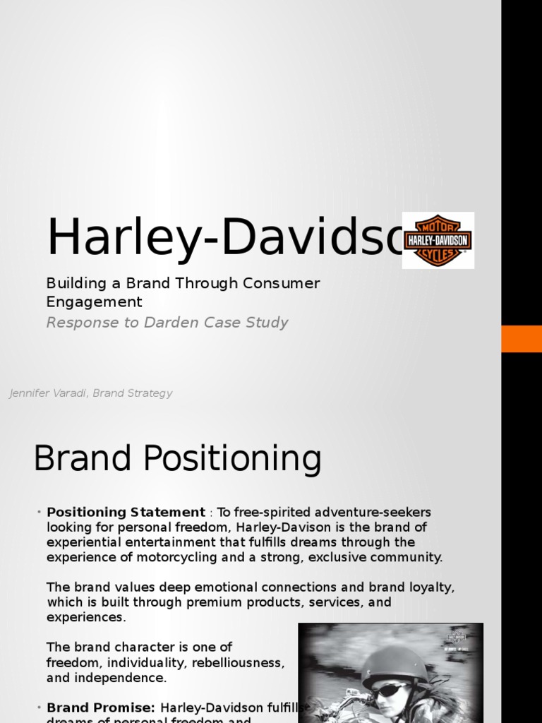 Harley-Davidson: Building A Brand Through Consumer Engagement | PDF