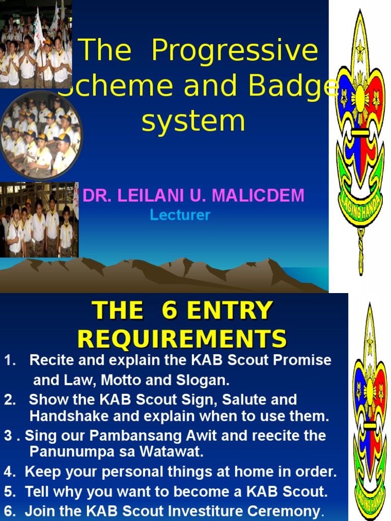 KAB Scout Advancement Scheme | PDF | Scouting