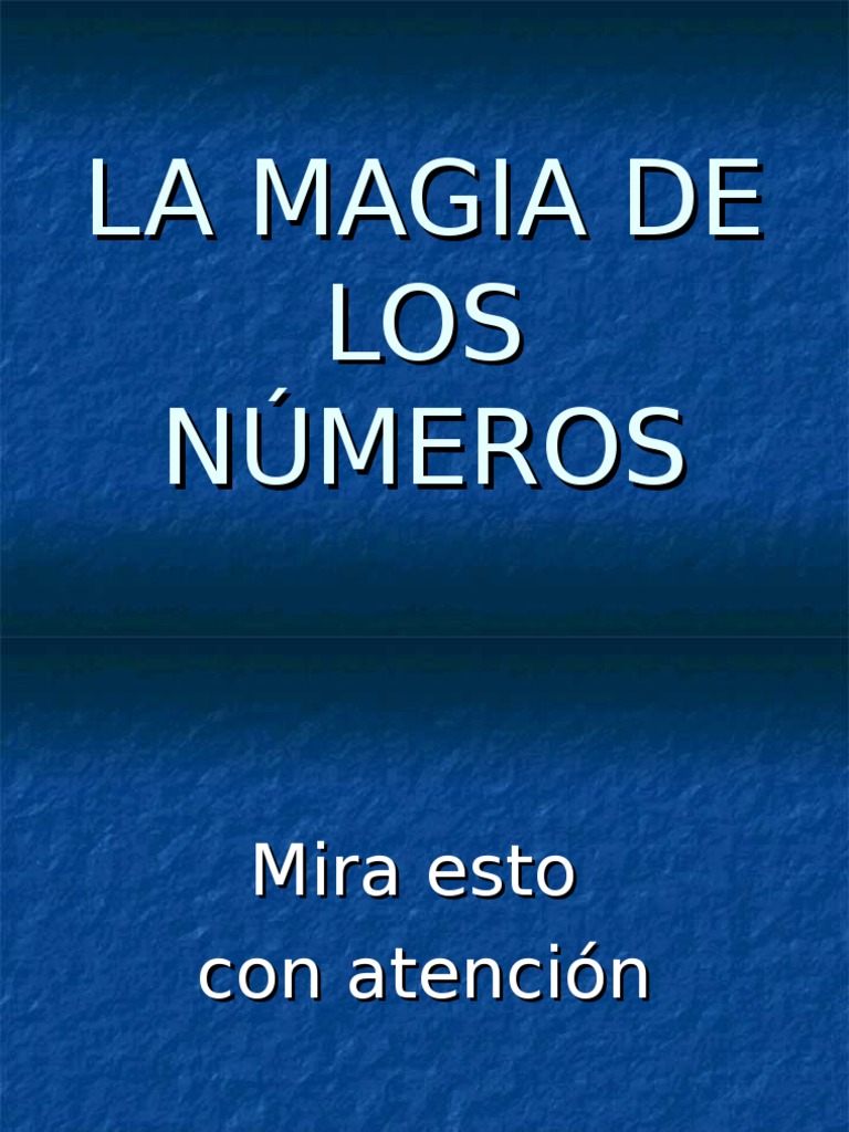 La Magia | PDF | Métodos y materiales de enseñanza