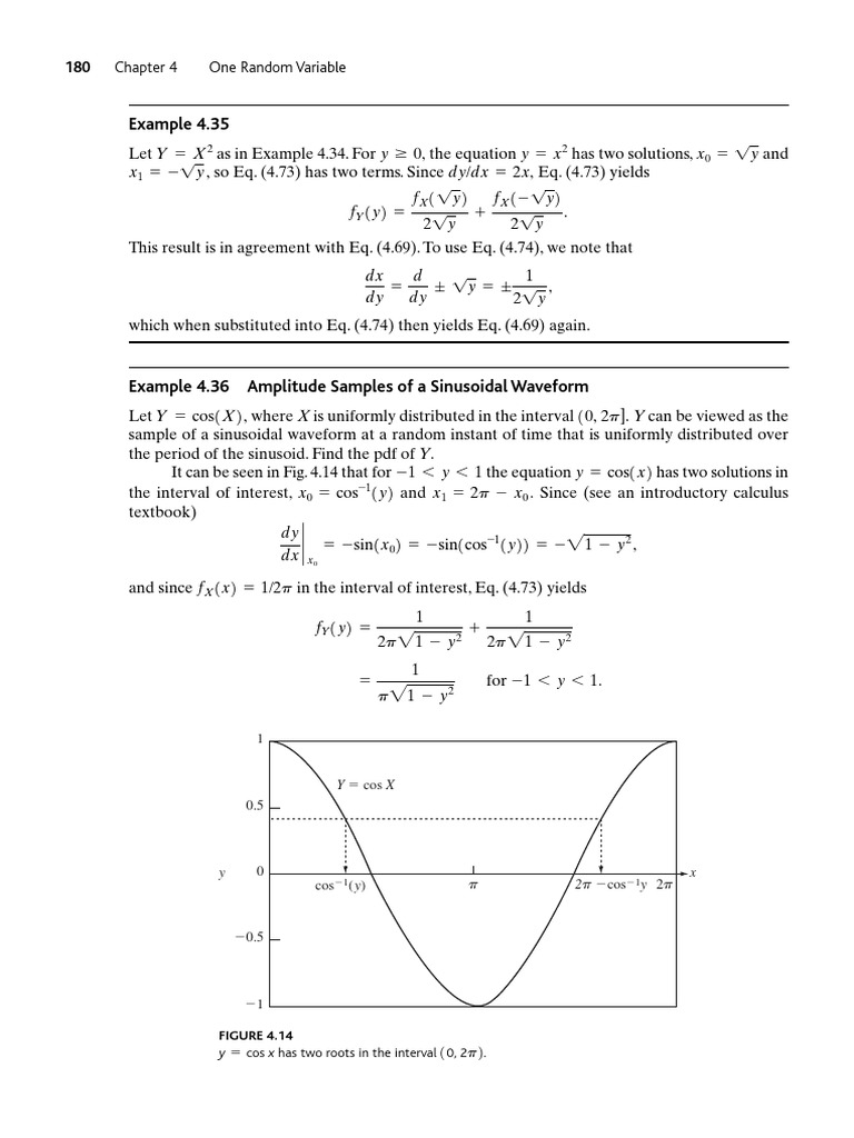 Amplitude Samples of A Sinusoidal Waveform | PDF | Probability Density ...