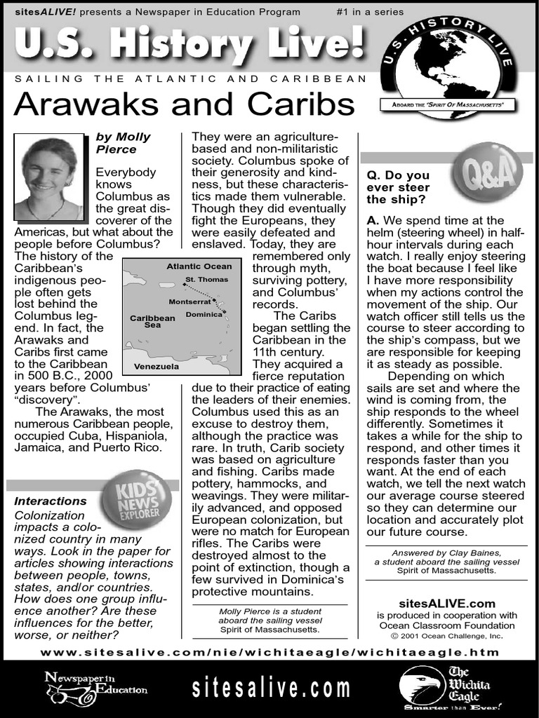 Caribs and Arawaks | PDF | Caribbean | West Indies
