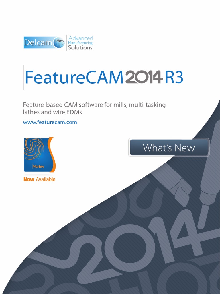 Whats New in FeatureCAM 2014 R3 PDF | PDF | Machining | Tab (Gui)