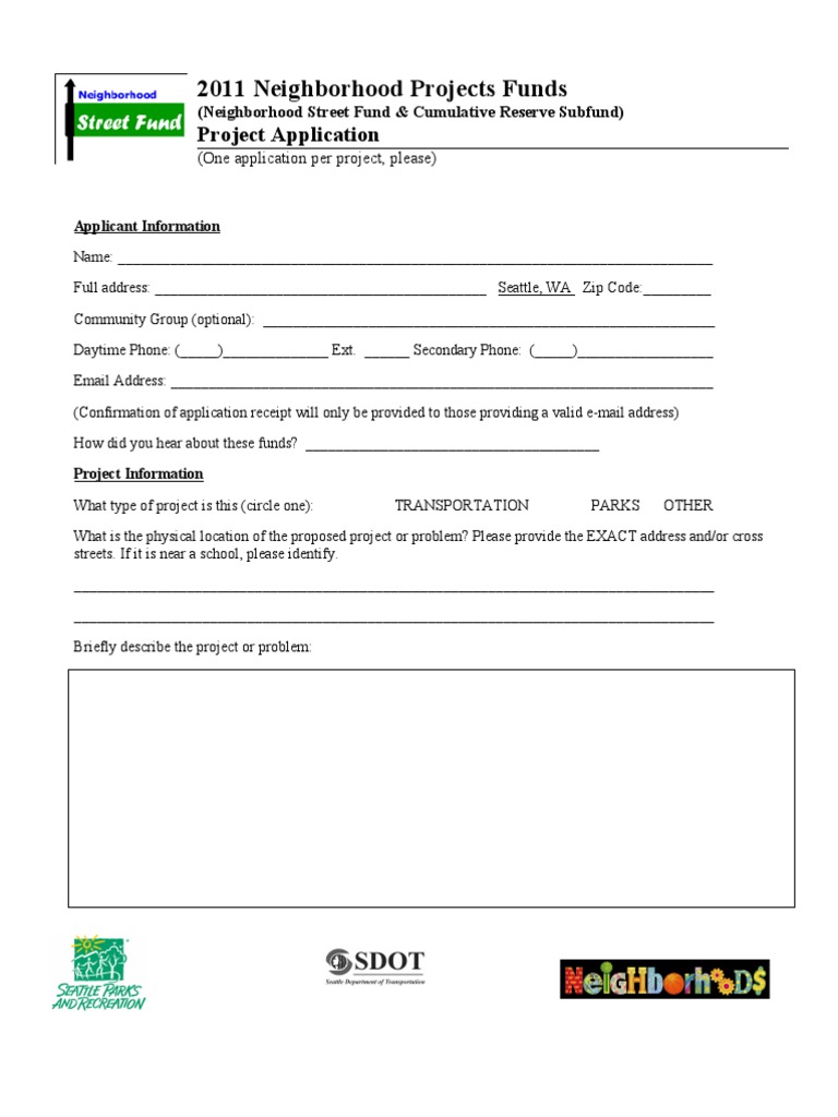 2011 NPF Application | PDF | Computing | Business