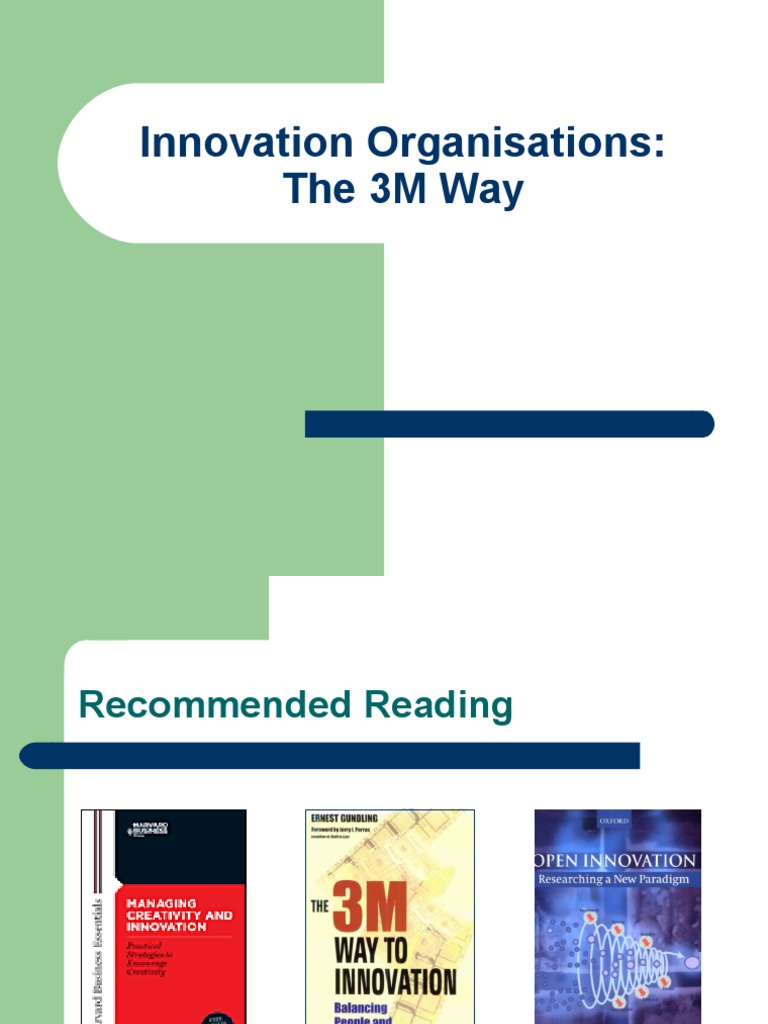 3M Culture of Innovation | PDF