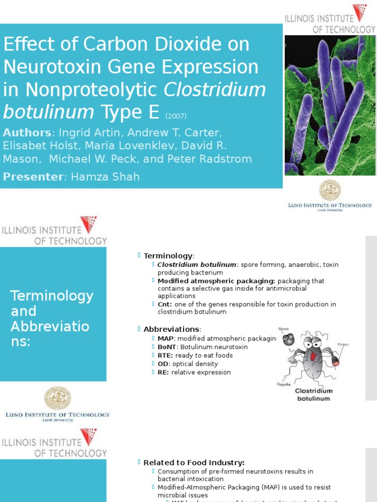 Biological Literature Presentation | PDF | Botulinum Toxin | Carbon Dioxide