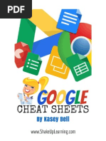 Google Slides Cheat Sheet | PDF