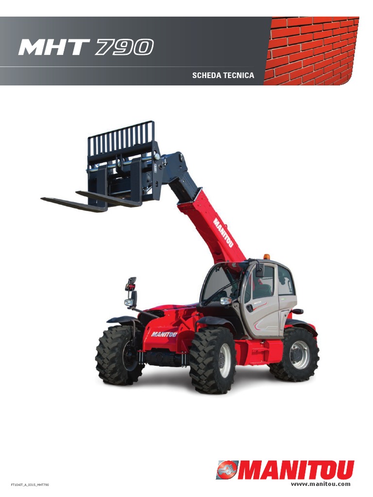 Manitou MHT 790 - MHT-X 790 (IT) | PDF