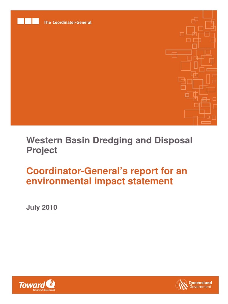 Dredging & Disposal Project | Download Free PDF | Environmental Impact ...