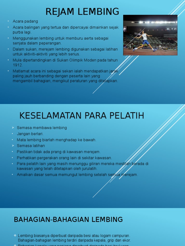 Rejam Lembing | PDF