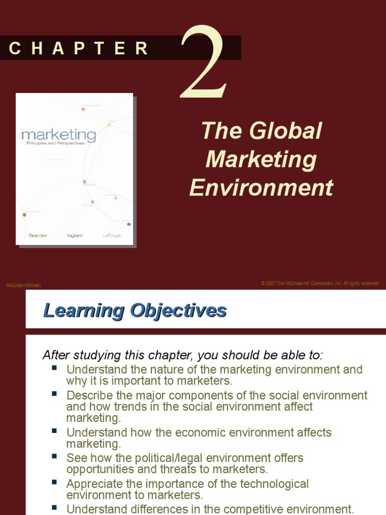 The Global Marketing Environment: C H A P T E R | PDF | Marketing ...