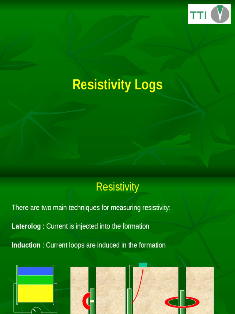 Interpreting Resistivity Logs: An Overview of Laterolog and Induction ...