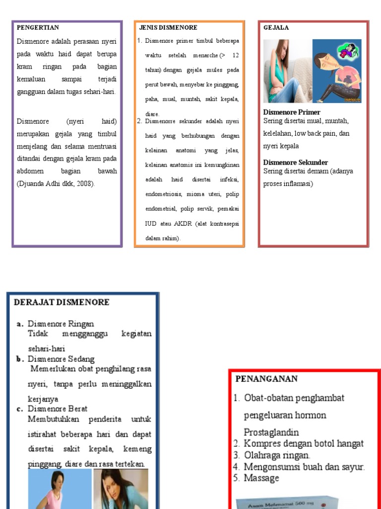 Leaflet Dismenore