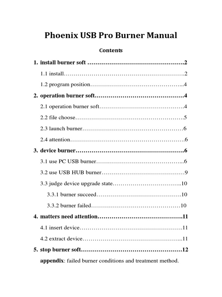 Phoenix Usb Pro | Download Free PDF | Usb | Graphical User Interfaces