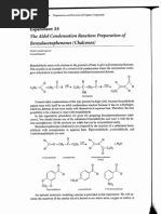 Aldol Condensation Experiment | PDF | Aldehyde | Chemical Reactions