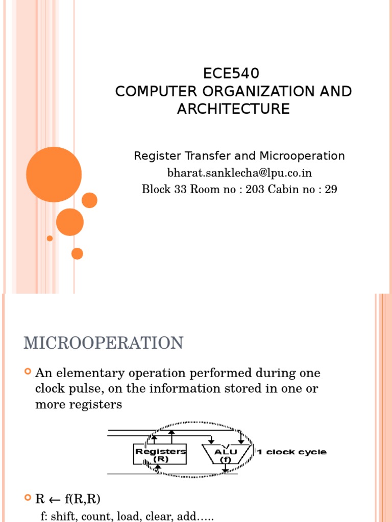 Computer Architecture Pdf Bit Electronics