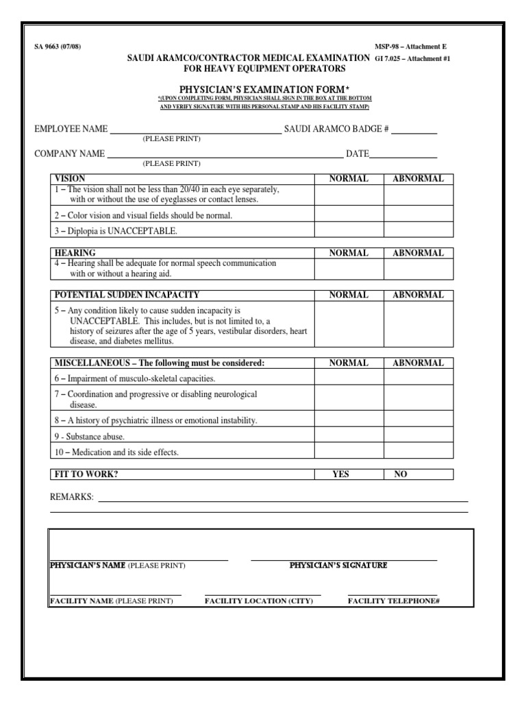 Gi-7.025 Heavy Equipment Operator Testing and Certification | PDF ...