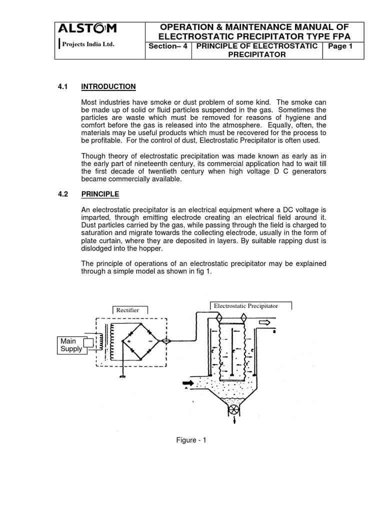 Section 4 Principle of ESP | PDF | Electrical Resistivity And ...