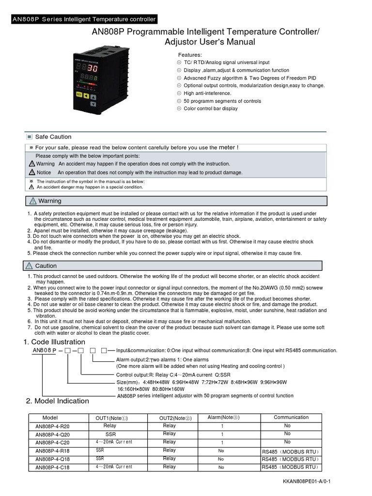 AN808P | PDF | Bit | Parameter (Computer Programming)
