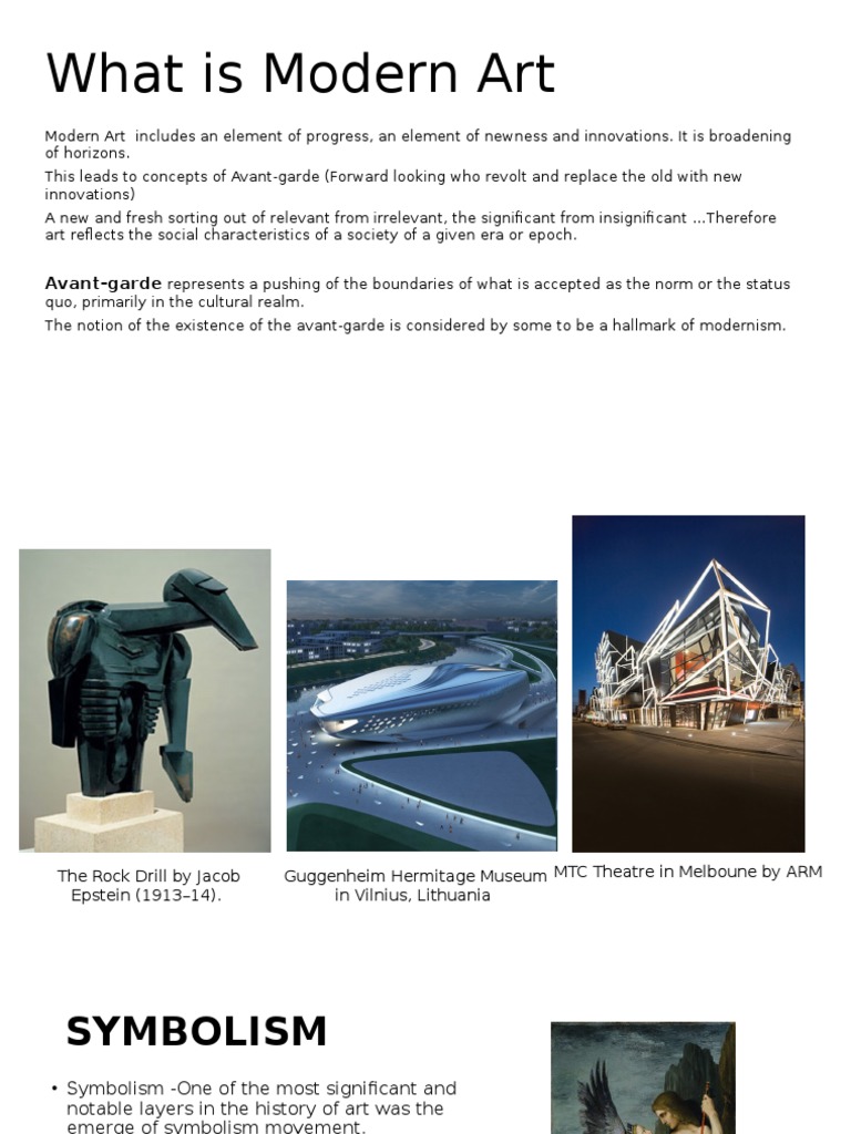 What Is Modern Art | PDF | Cubism | Impressionism