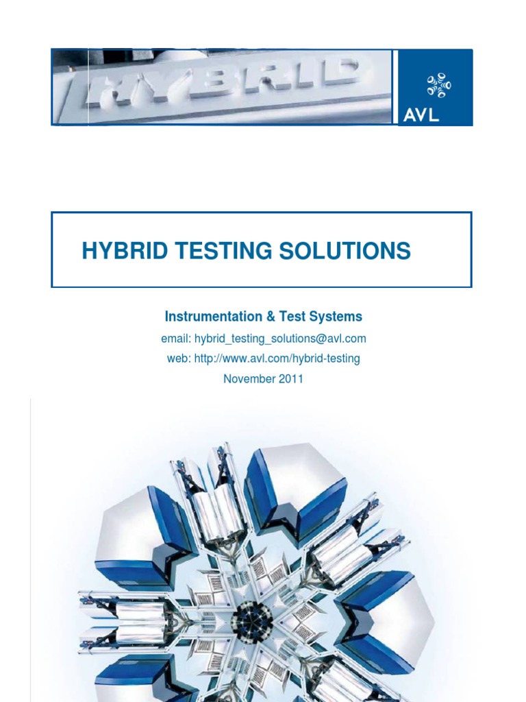 Hybrid Testing Solutions | Download Free PDF | Hybrid Vehicle ...