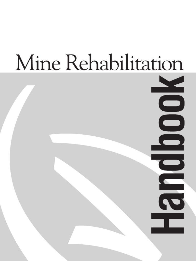 Mine Rehabilitation Handbook | PDF | Erosion | Surface Runoff