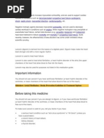 Sedilix-Rx Linctus: What Is in This Leaflet | PDF | Allergy | Dose ...
