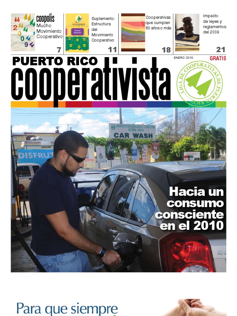 Puerto Rico Cooperativista (PR Coop - Enero2010) | PDF | Cooperativa ...