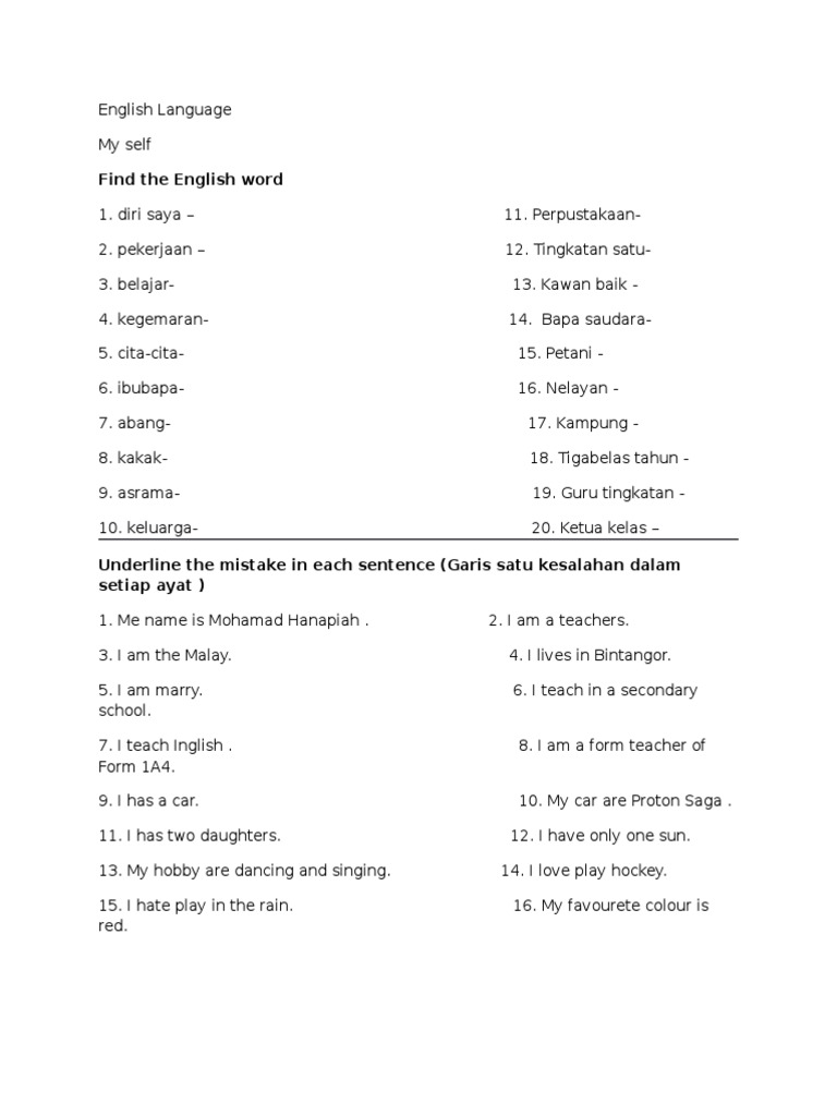 !A4 Exercise | PDF | Language Arts & Discipline