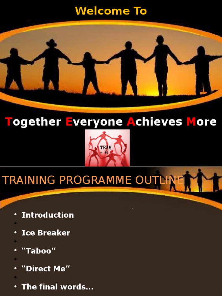 Together Everyone Achieves More | PDF | Career & Growth