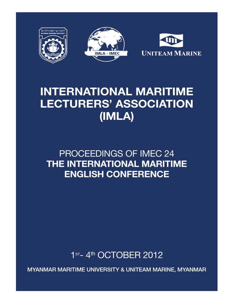 The International Maritime Language Programme | PDF | Language ...